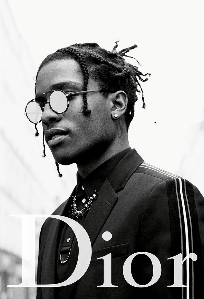 ASAP Rocky Posters Prints Hip Hop Rapper Print Music Star | Etsy