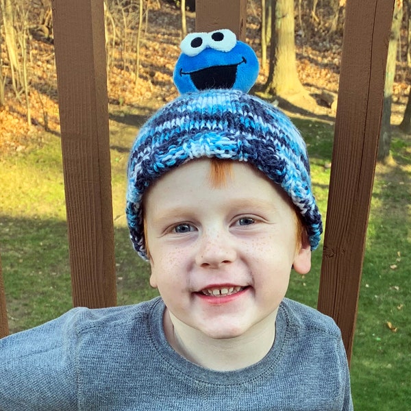 Cookie Monster Face - Etsy