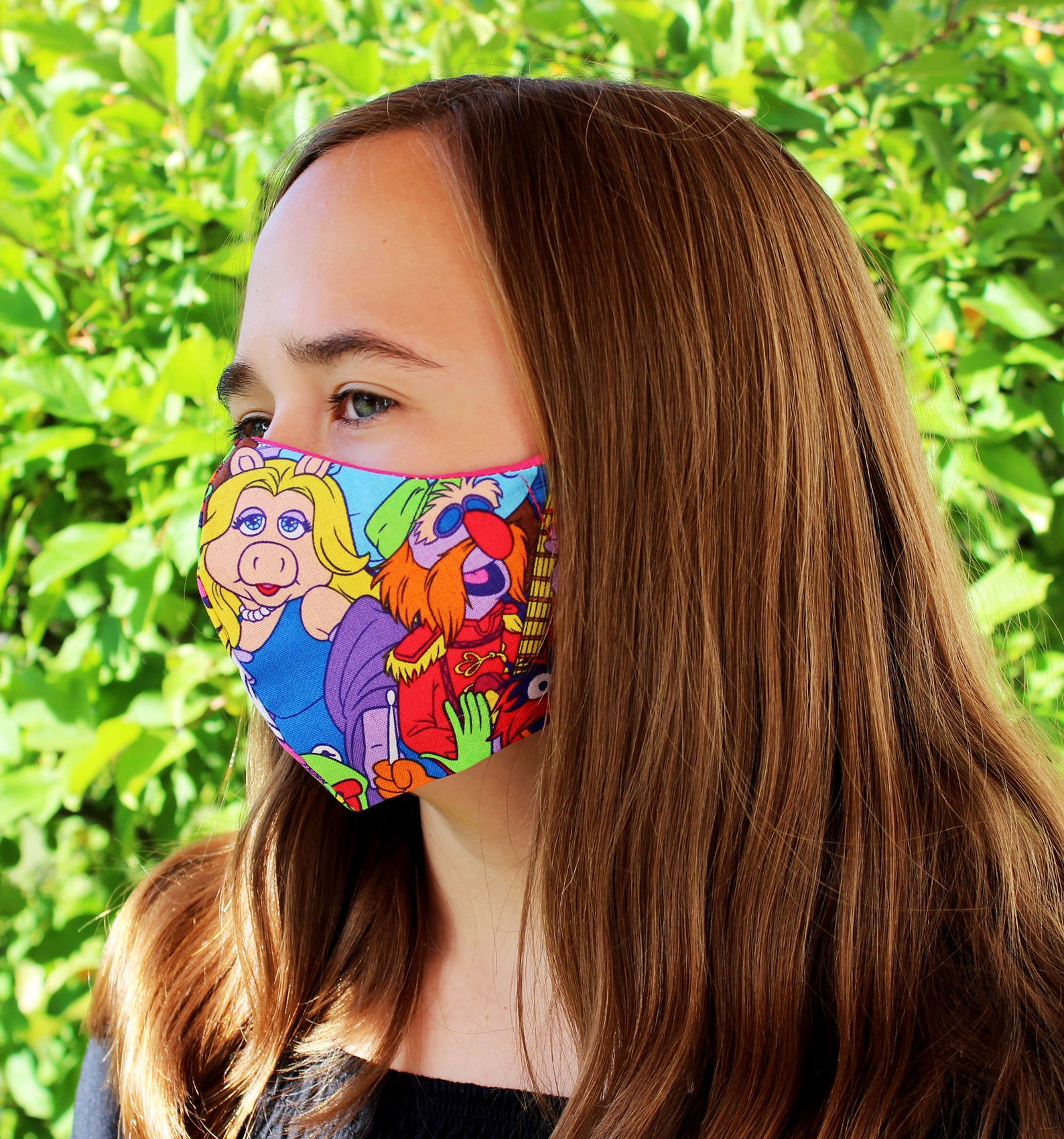 Muppet Face Mask, Cartoon Face Mask, Cotton Mask, Reusable Mask ...