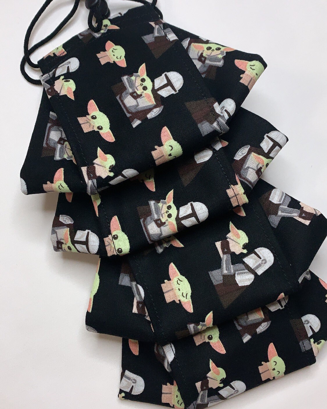 Grogu Prints 3D Masks 3 Layers origami - Etsy