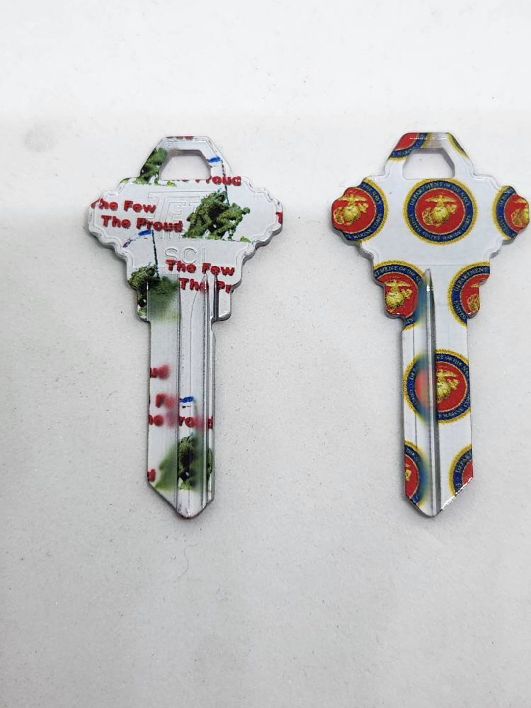 Marine Corps Schlage SC1 Blank Key - Etsy