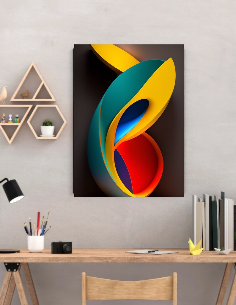 Abstract Digital Art, Abstract Art, Modern Wall Art, Digital Print ...