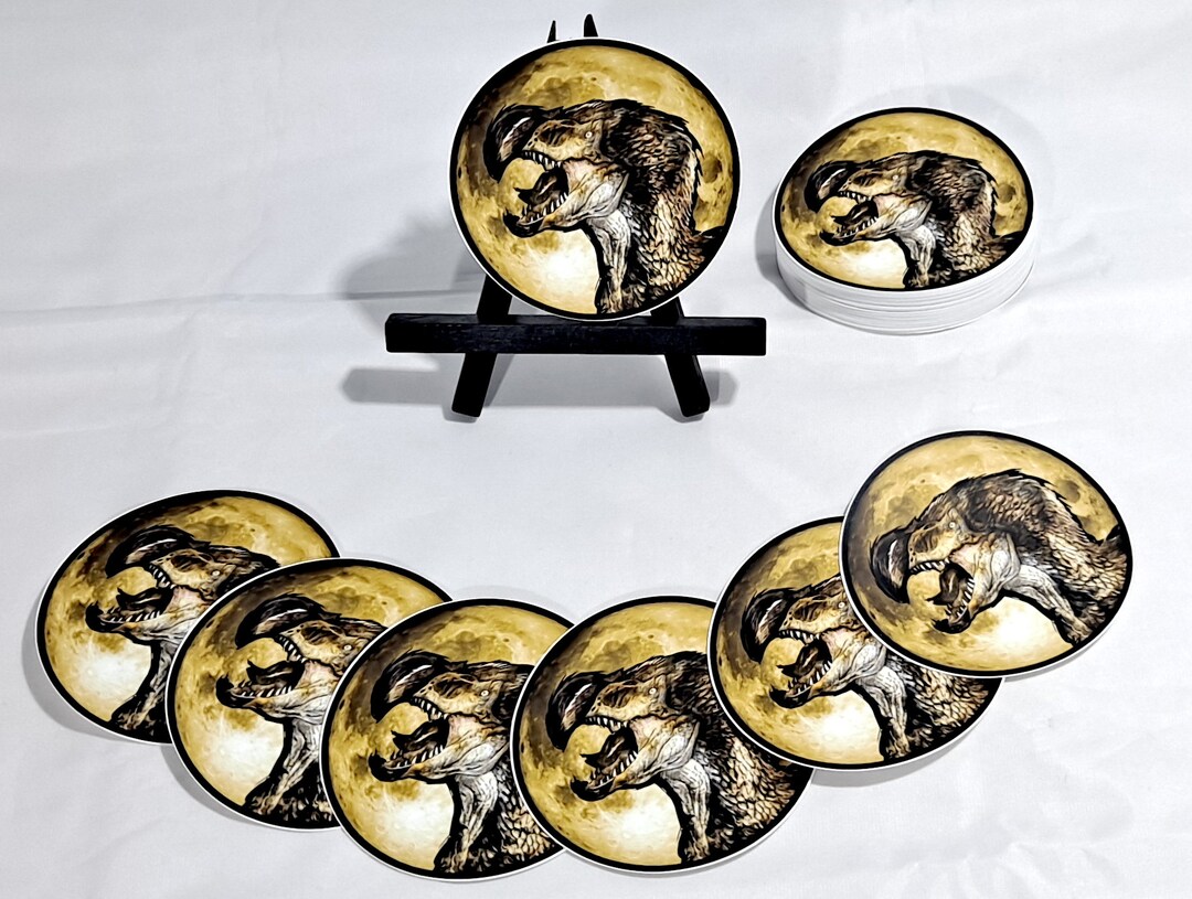 Dodorex Moon Sticker - Etsy