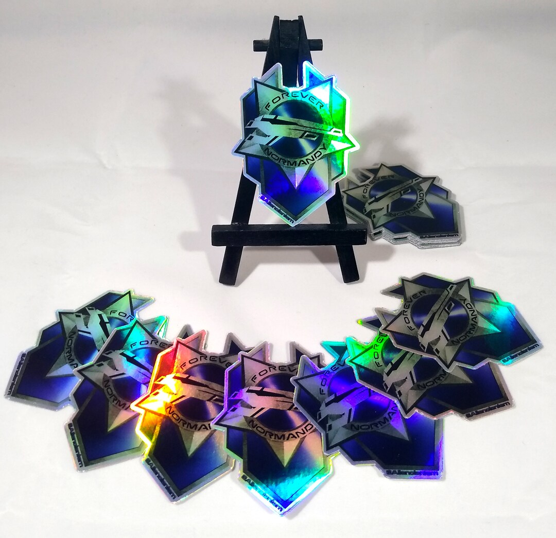 Forever Normandy Holographic Sticker - Etsy