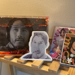 Markiplier Silly Long Face Meme Sticker - Handmade Waterproof Vinyl - Etsy