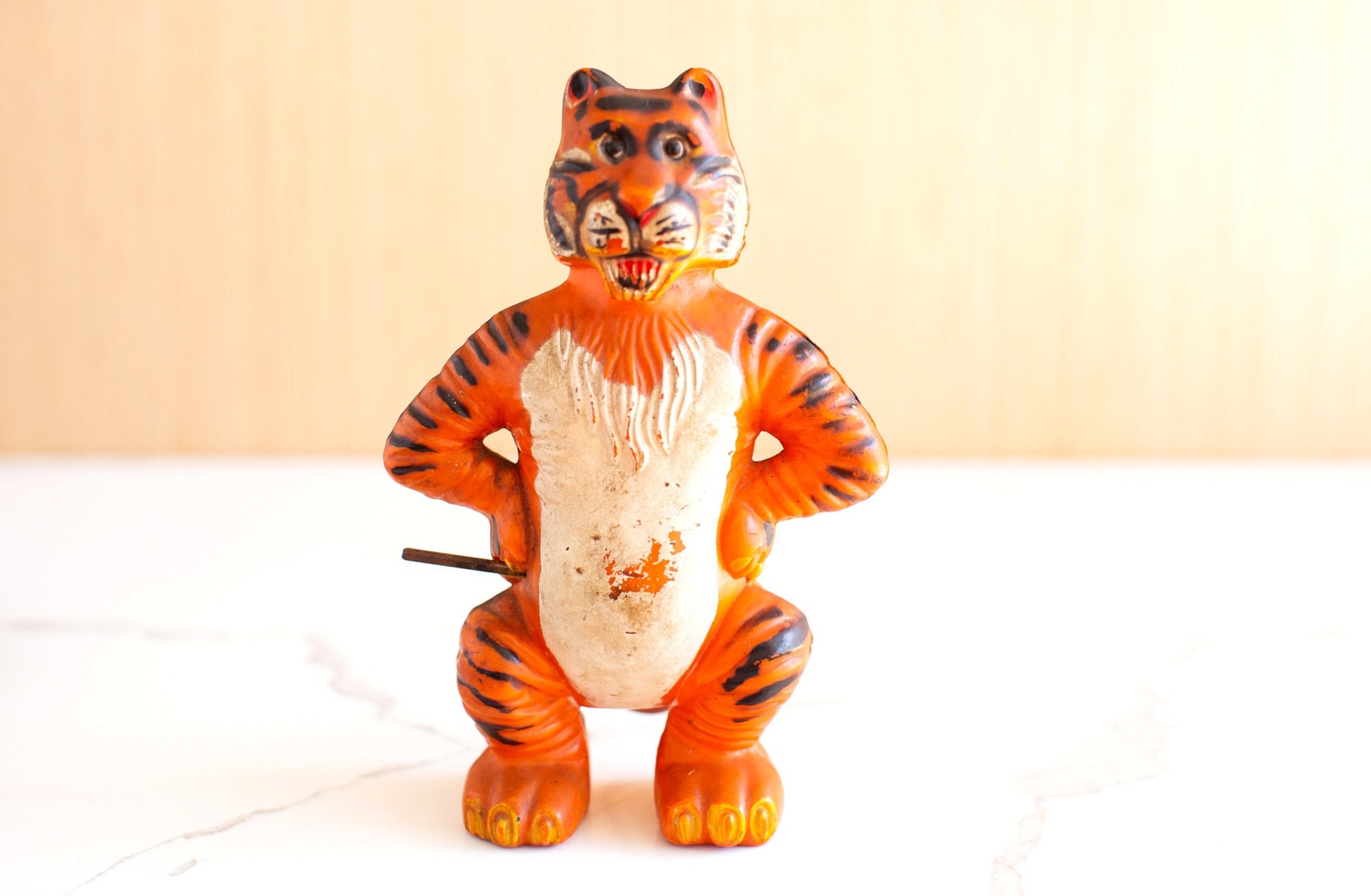 Vintage Celluloid Tiger Toy / Louis Marx Co. / 1965 / Tony the Tiger ...