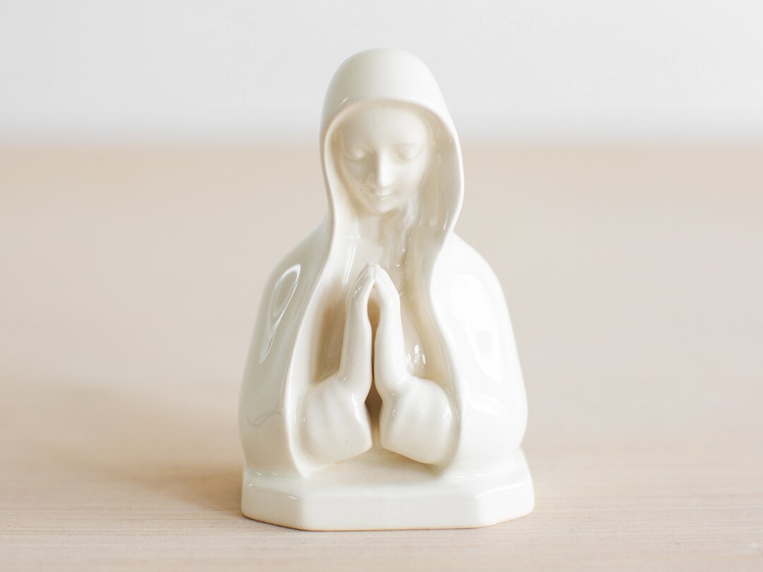 Virgin Mary Praying Goebel Figurine W. Germany / 1960s / Madonna - Etsy