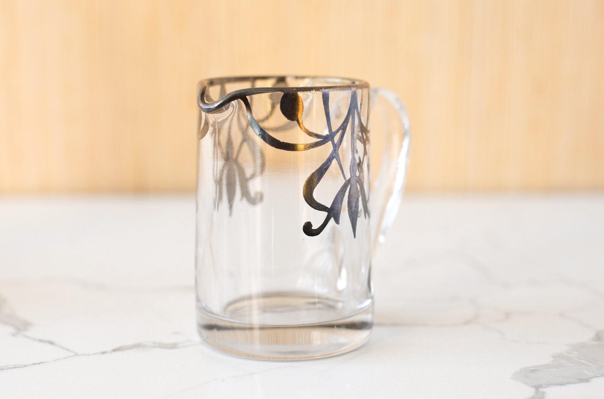 Cream Sugar Decanter Set / Art Deco / 1920's / Glass W | Etsy