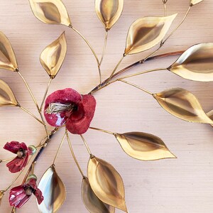 Winifred Cole RARE Extra-large Brass Mid-century Wall Sculpture / Brass ...