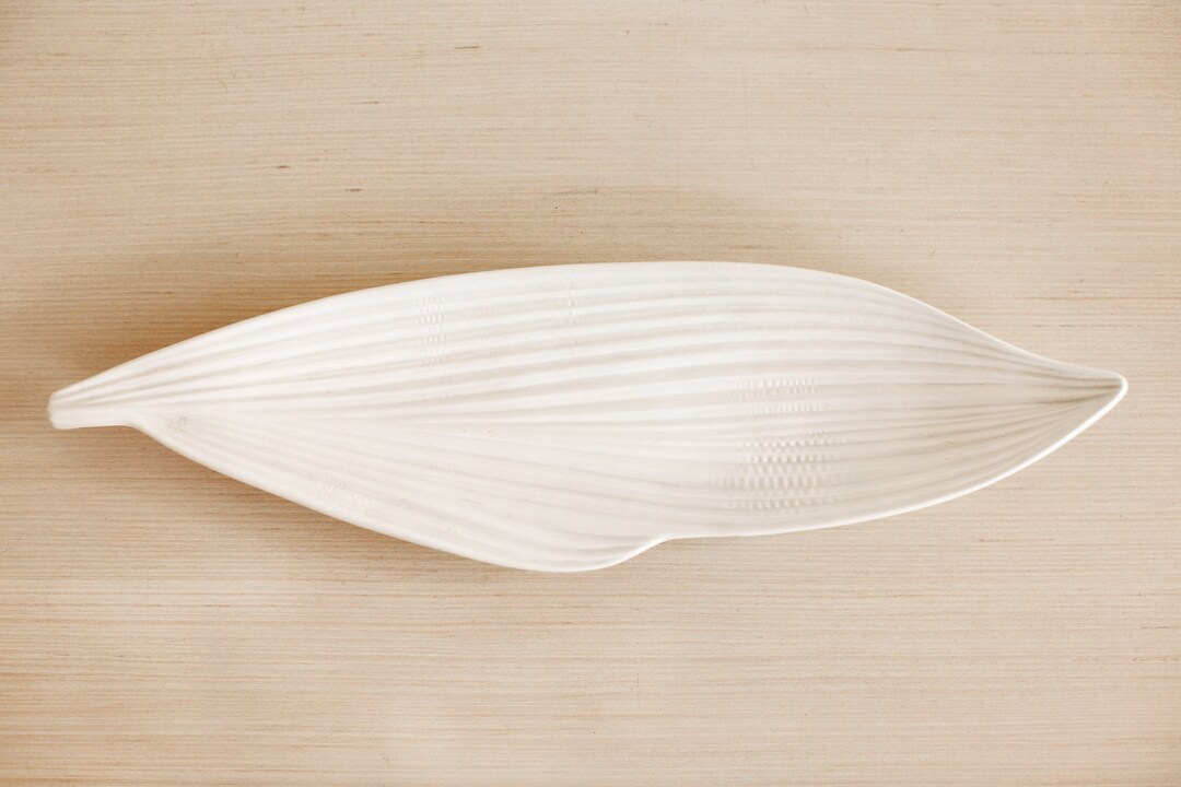 Copeland Spode Imperial Vintage Banana Leaf Relish Tray / Serving Plate ...