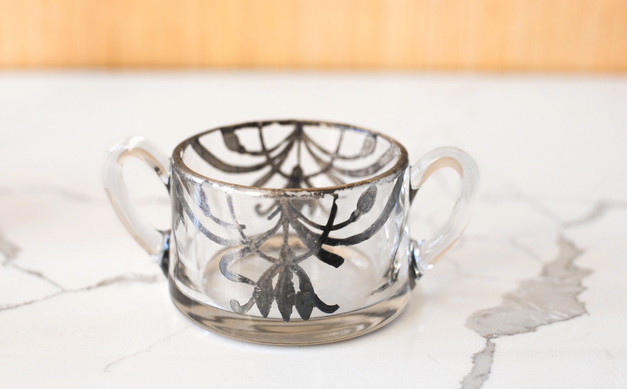 Cream Sugar Decanter Set / Art Deco / 1920's / Glass W | Etsy