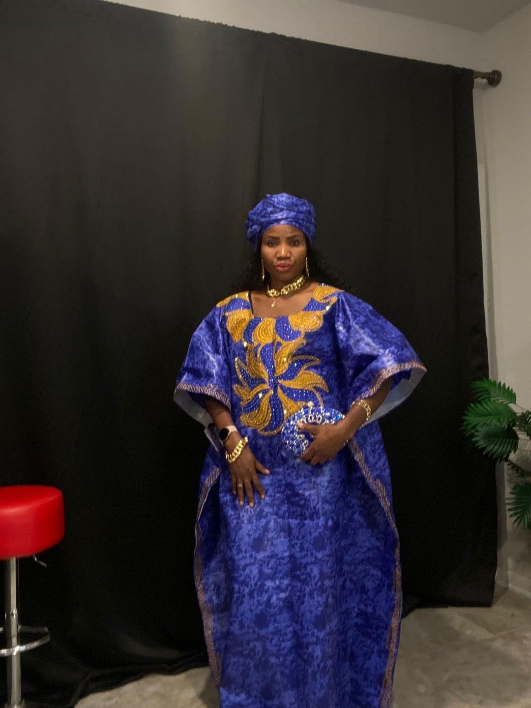 Boubou Kanpala Fabric for Women - Etsy