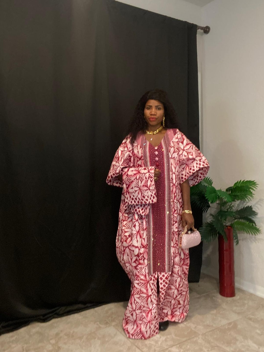 Boubou Kanpala Fabric for Women - Etsy