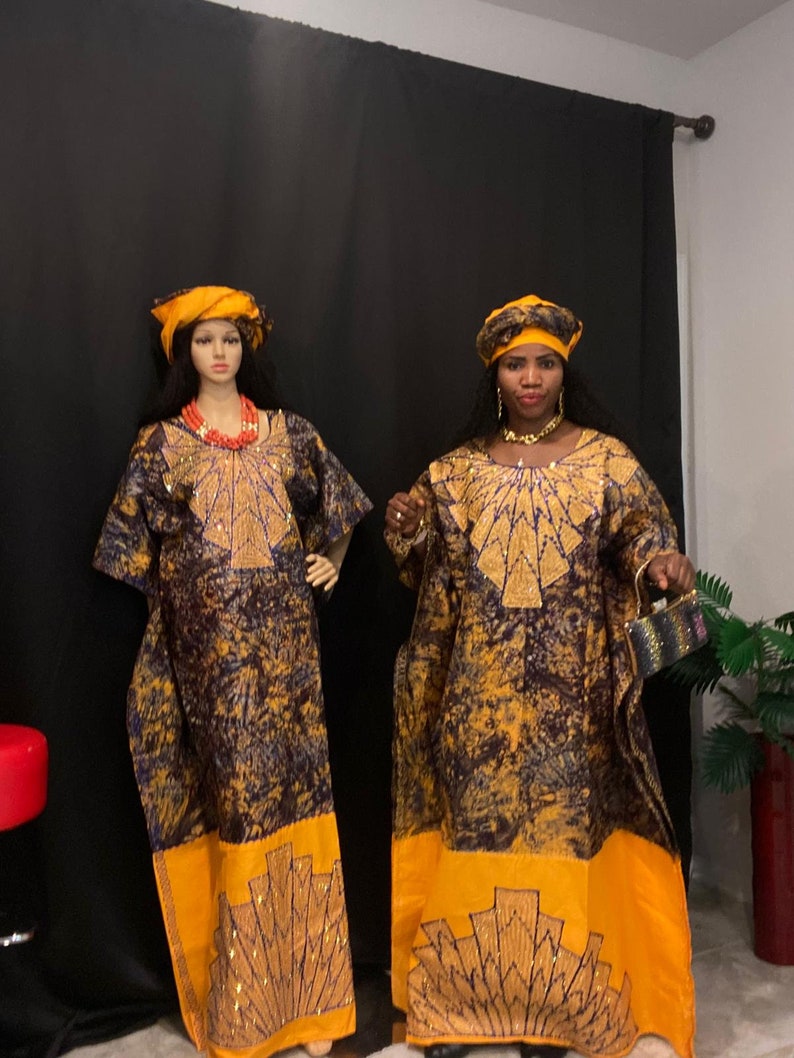 Boubou Kanpala Fabric for Women - Etsy