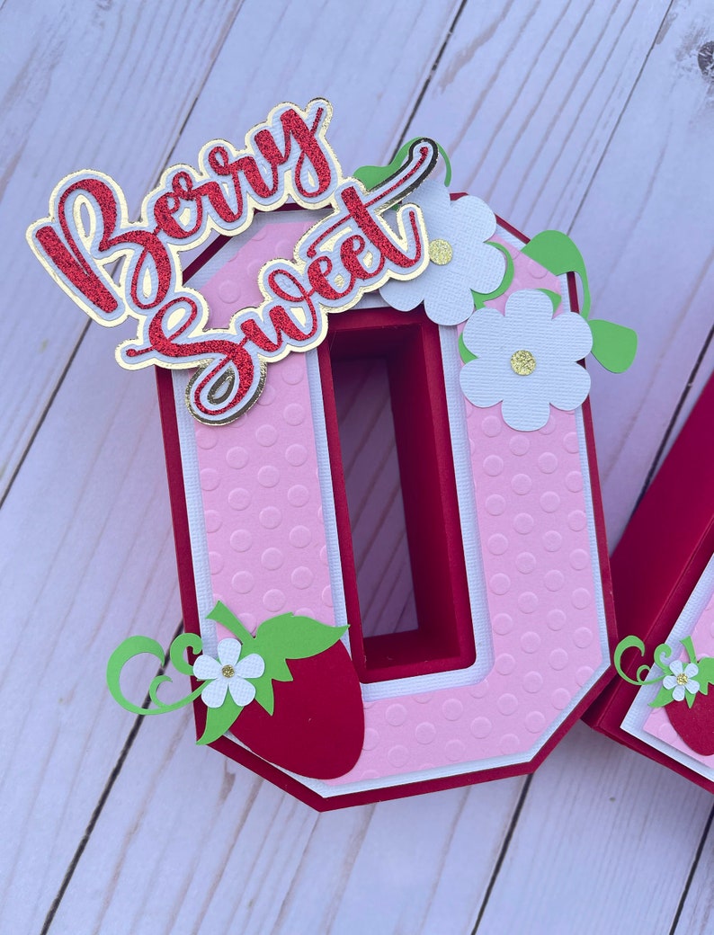 Berry Sweet One Birthday Berry Sweet One Cake Topper Berry - Etsy