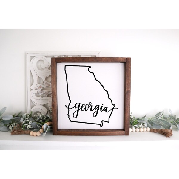 Georgia Sign - Etsy