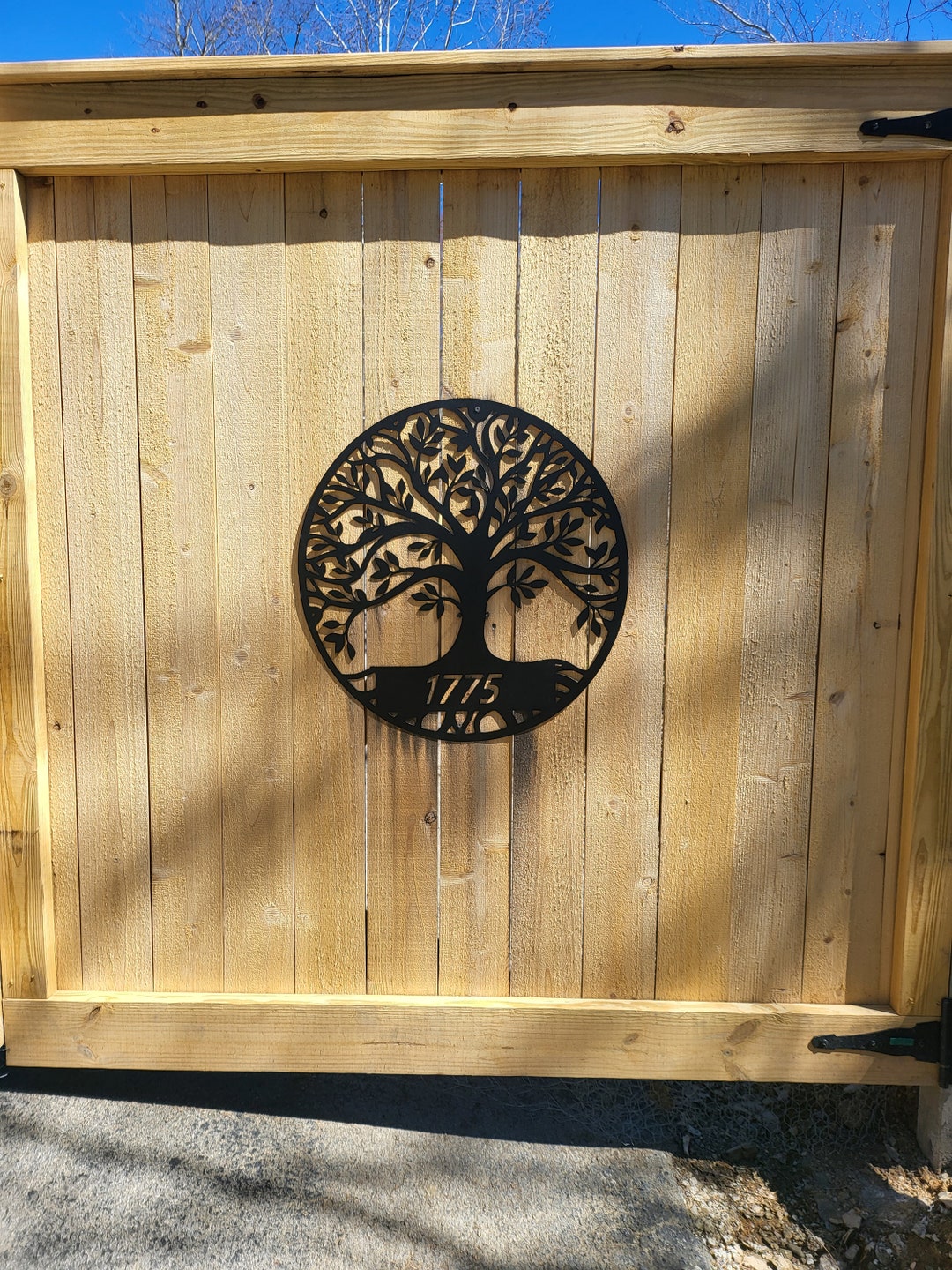 Custom House Number Sign - Etsy