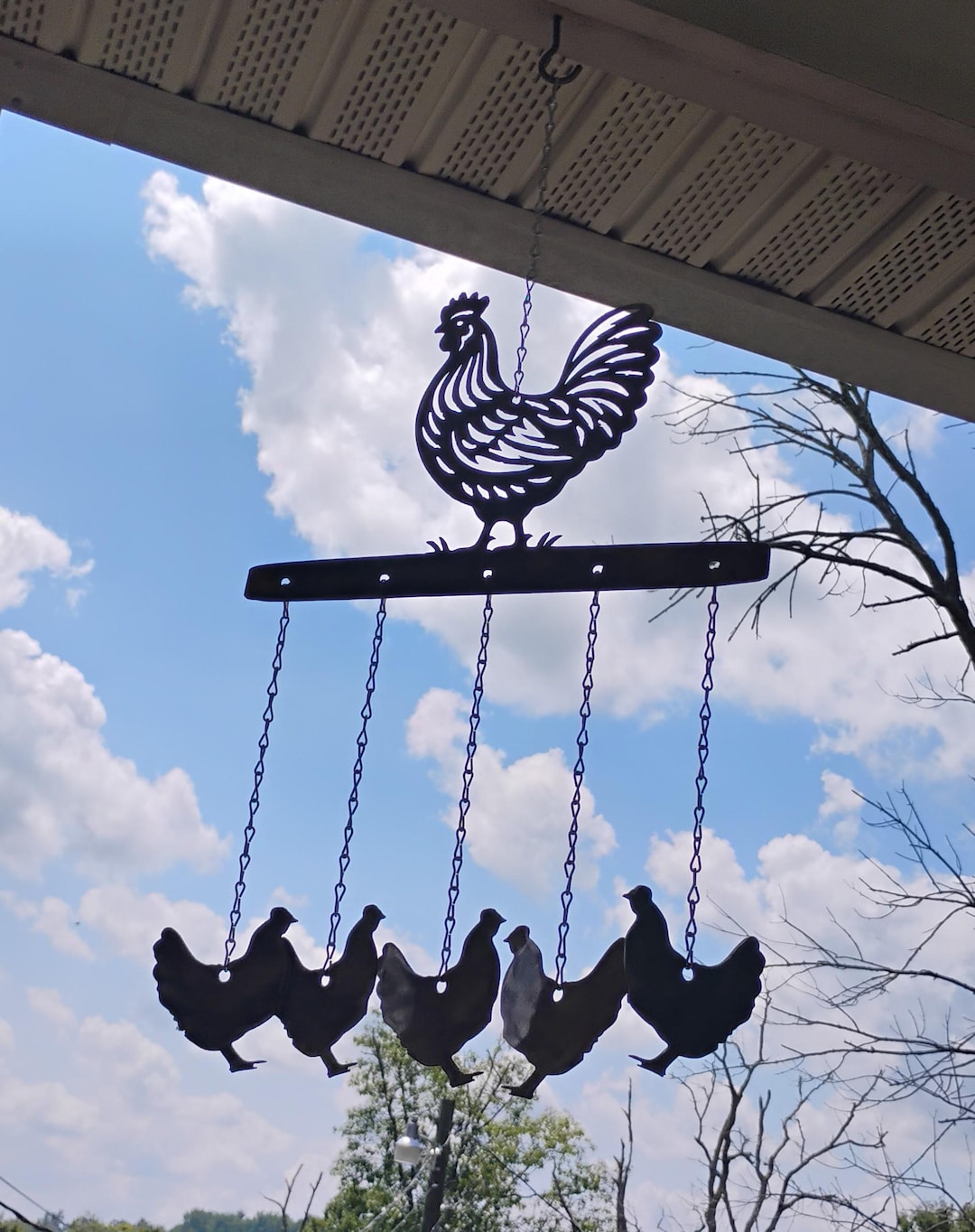 Rooster Wind Chime - Etsy