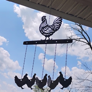 Rooster Wind Chime - Etsy