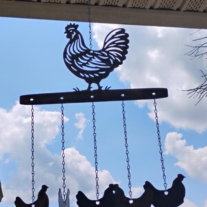 Rooster Wind Chime - Etsy