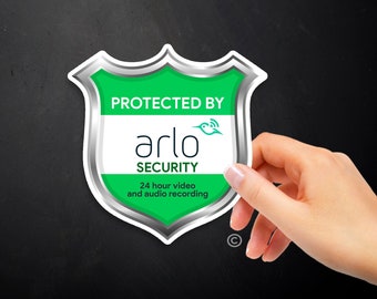 Arlo Security Sign - Etsy