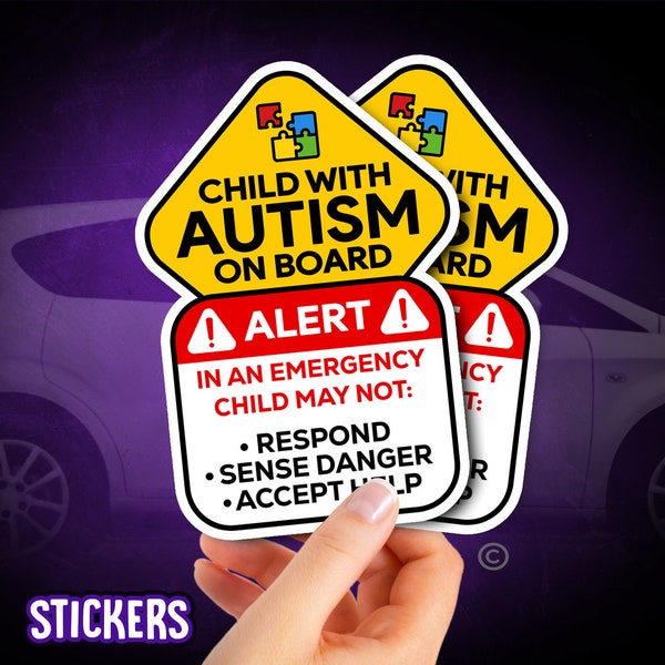 Magnet Autism Car Decal - Etsy