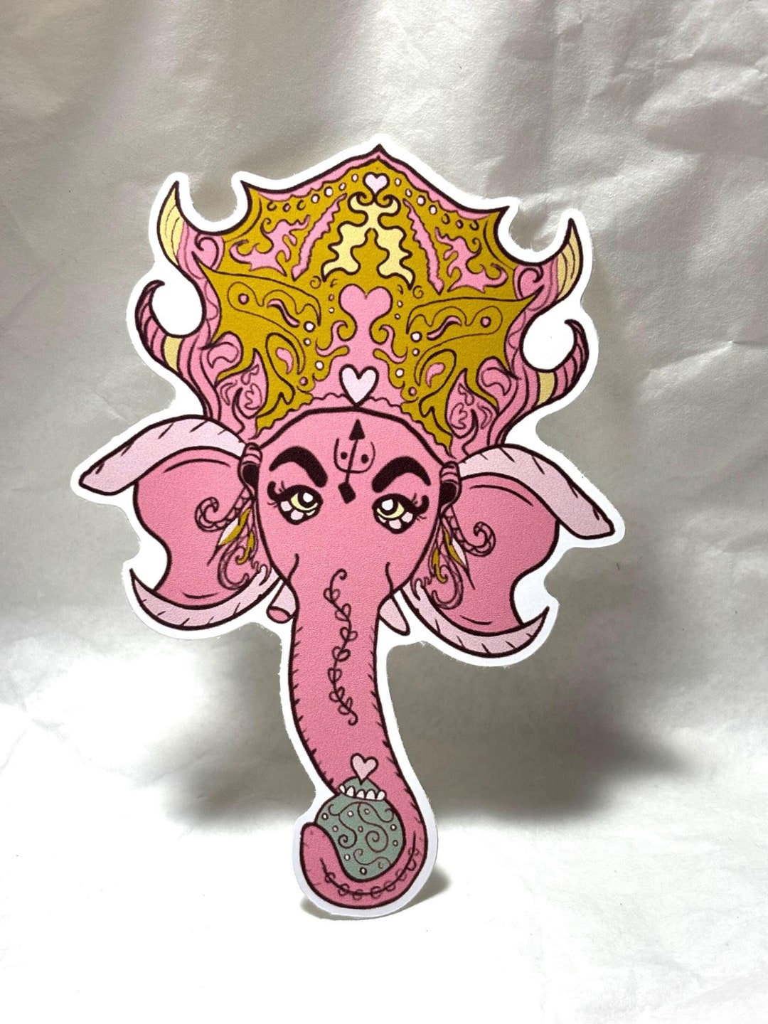 Ganesha Sticker, Hindu Sticker - Etsy