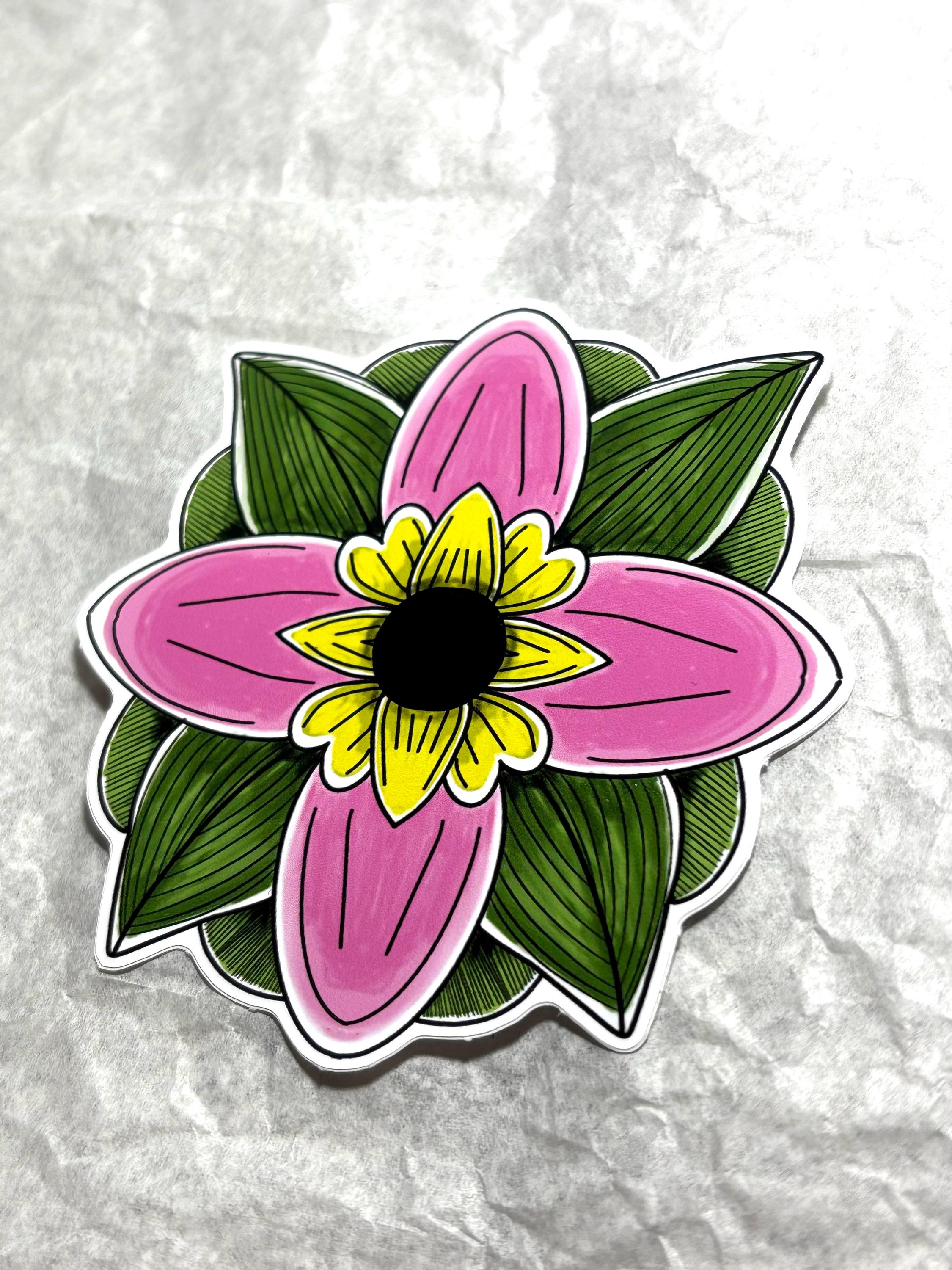 Deku Flower, Zelda Majora's Mask Sticker - Etsy