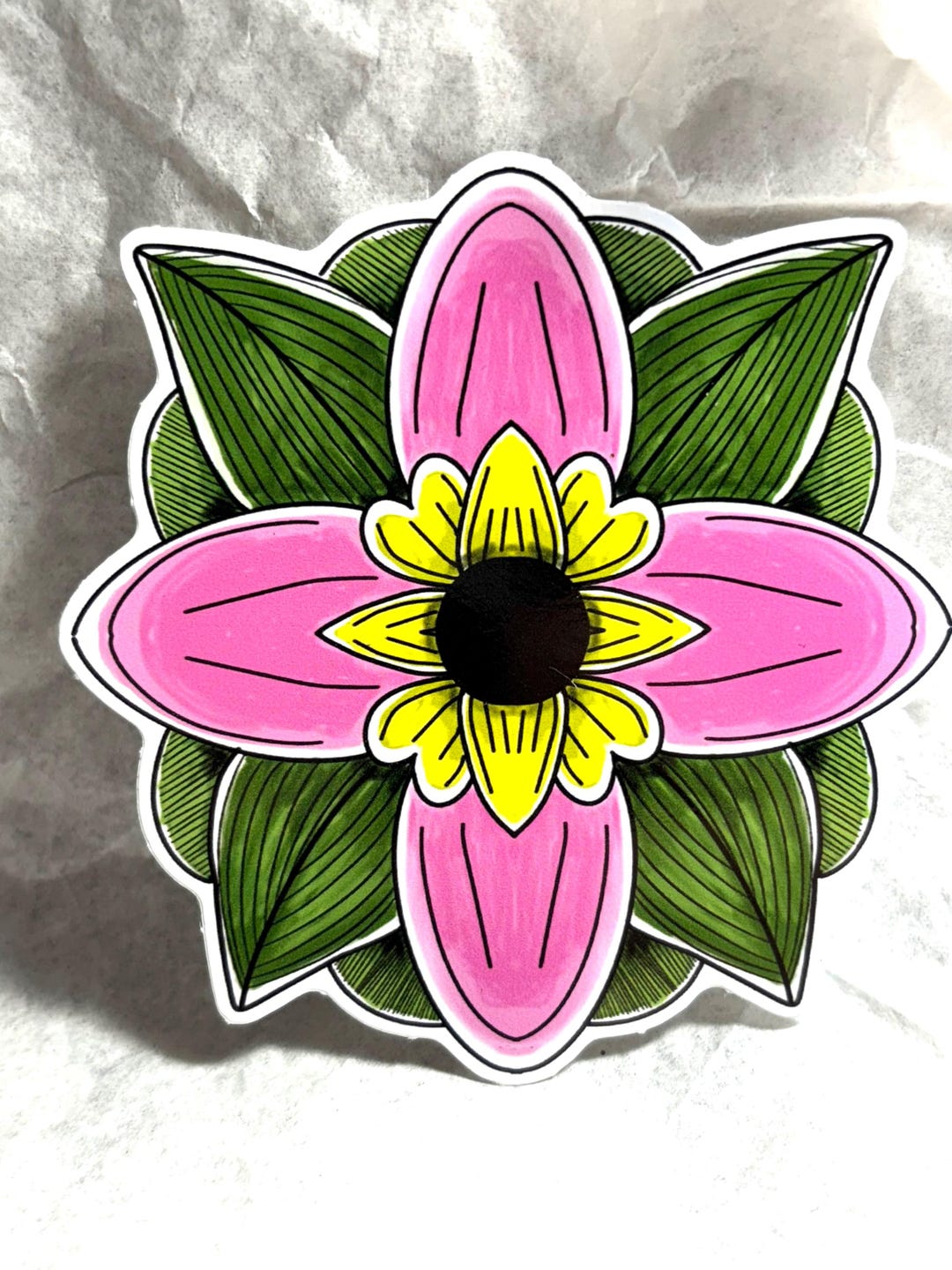 Deku Flower, Zelda Majora's Mask Sticker - Etsy
