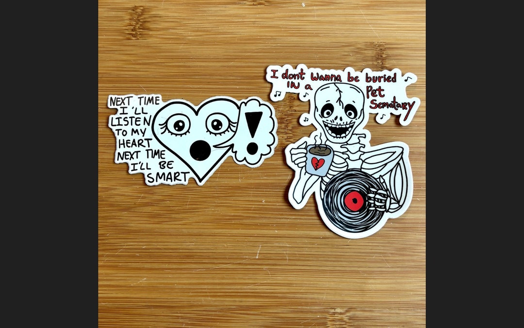 Ramones Sticker Pack, Punk Rock Stickers - Etsy