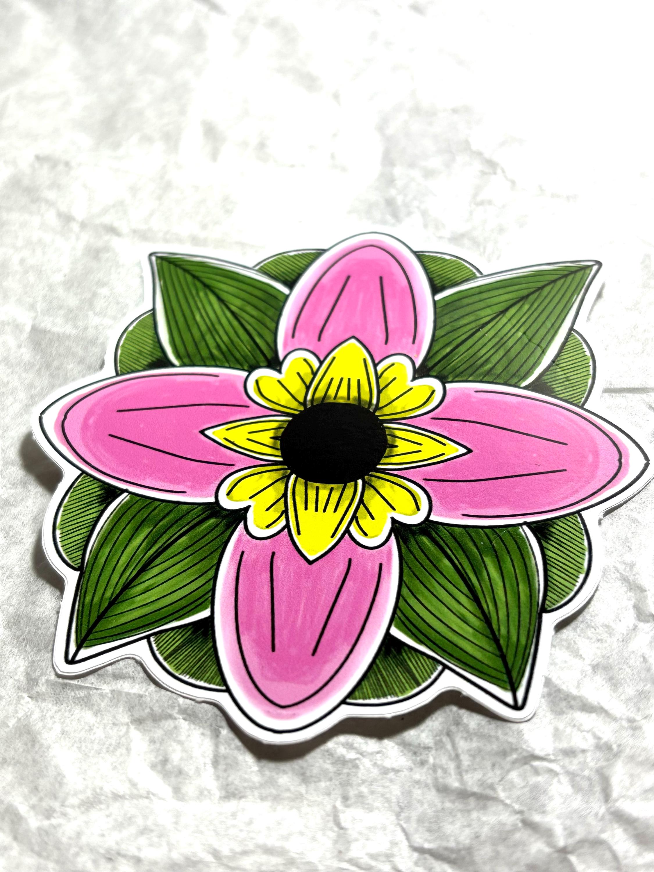 Deku Flower, Zelda Majora's Mask Sticker - Etsy