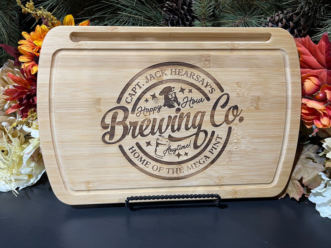 Captain Jack’s Hearsay Brewing Company Cutting Board - Etsy