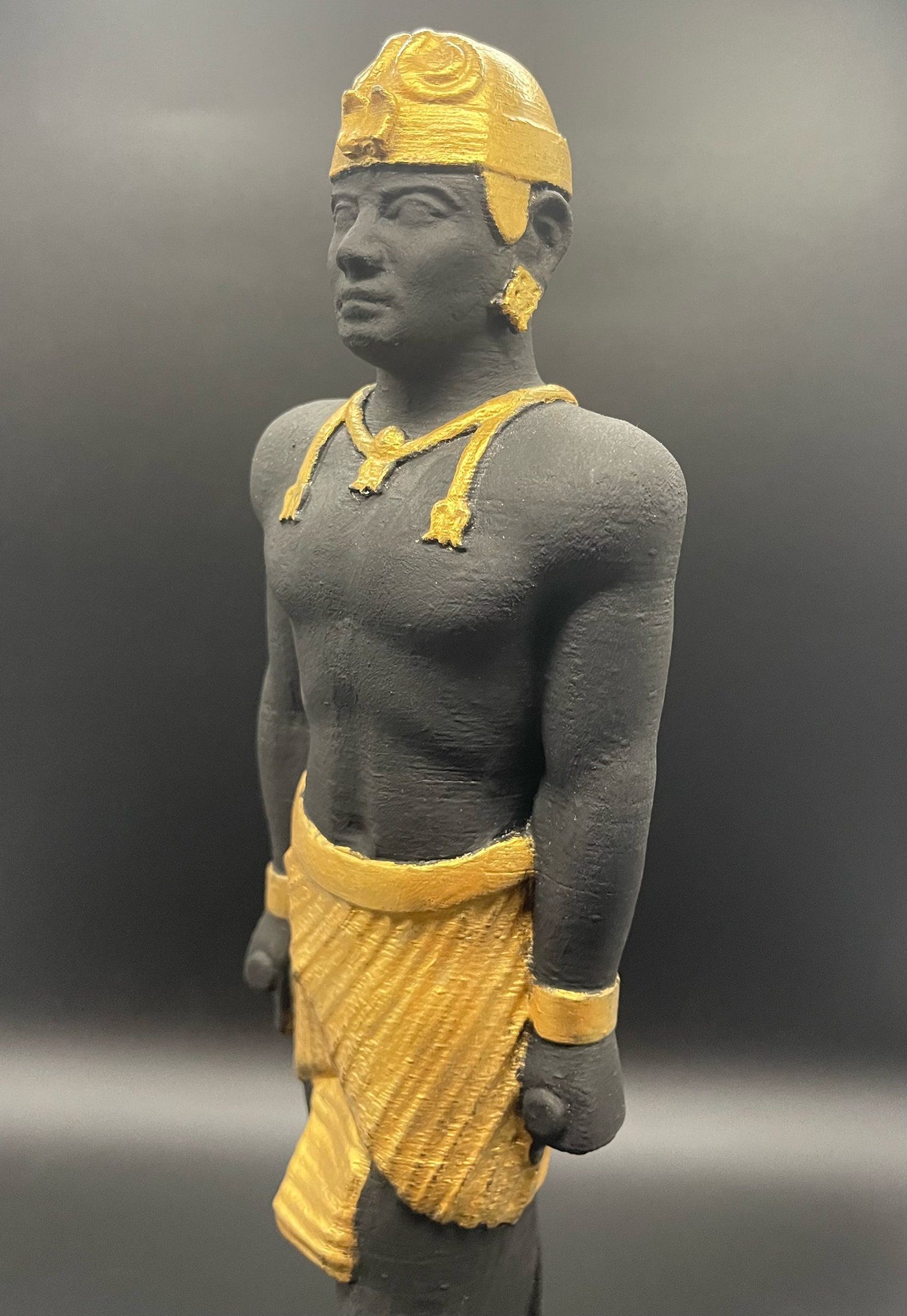 Statue of Nubian King Taharqa 3d Printed - Etsy