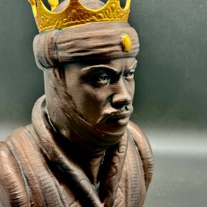 Mansa Musa Bust African King Statue Mali Art Sculpture - Etsy