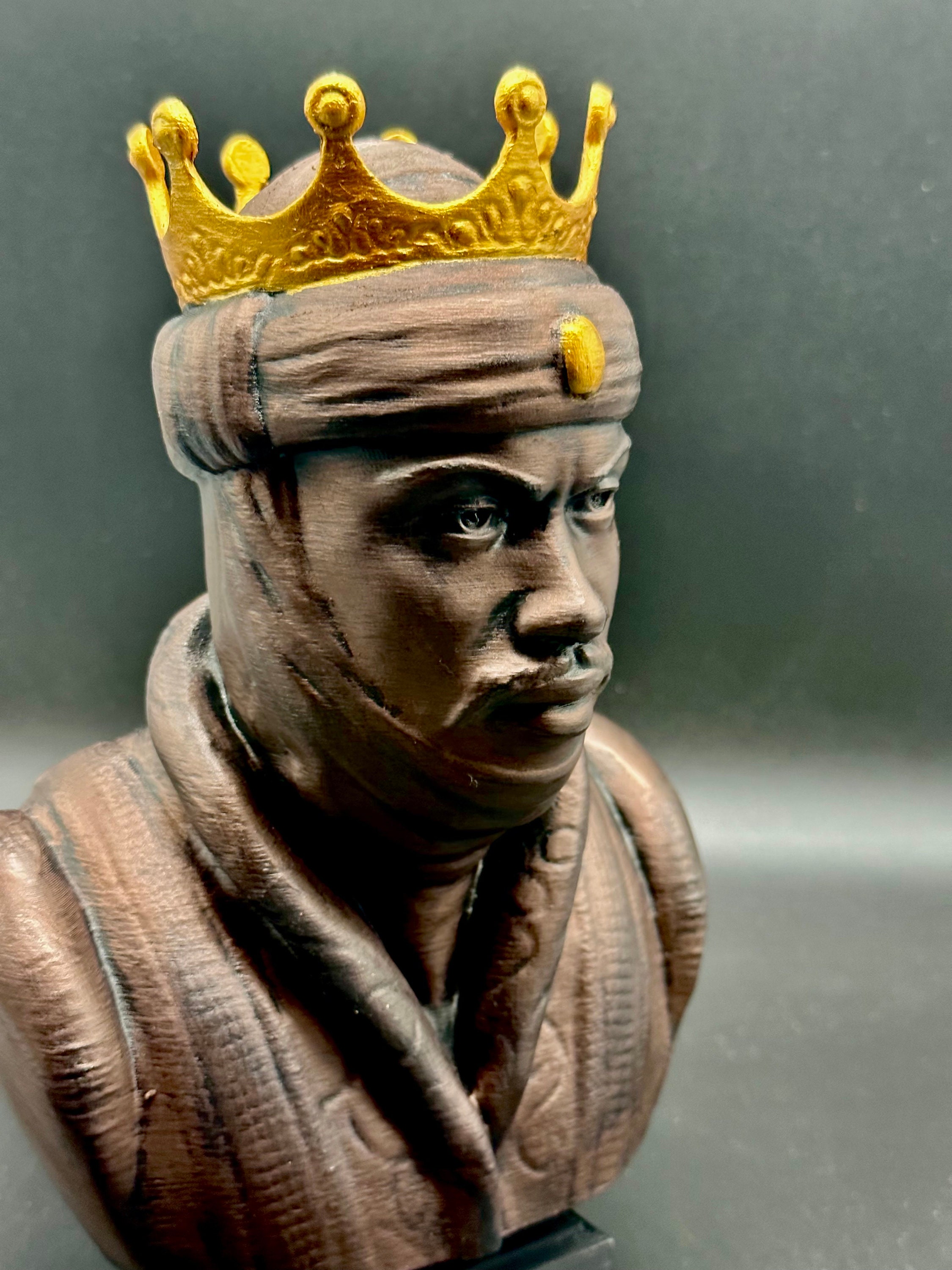 Mansa Musa Bust African King Statue Mali Art Sculpture - Etsy