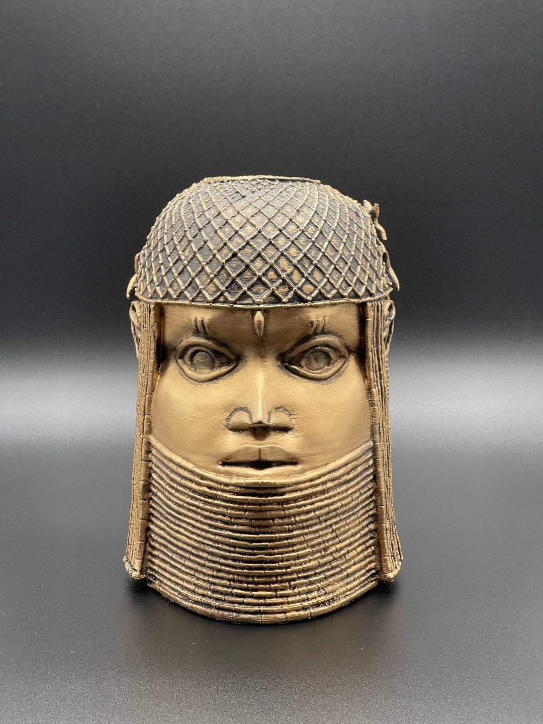 Head of an Oba 2 - Etsy