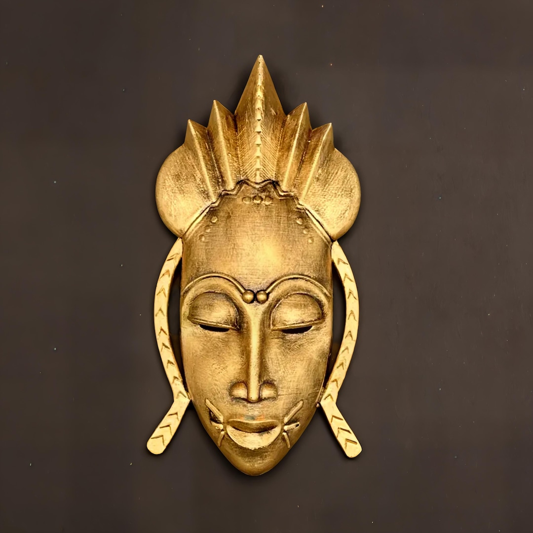 Decorative 3D African Mask, Wall Art Decor Mask, Trendy Decorative Mask ...
