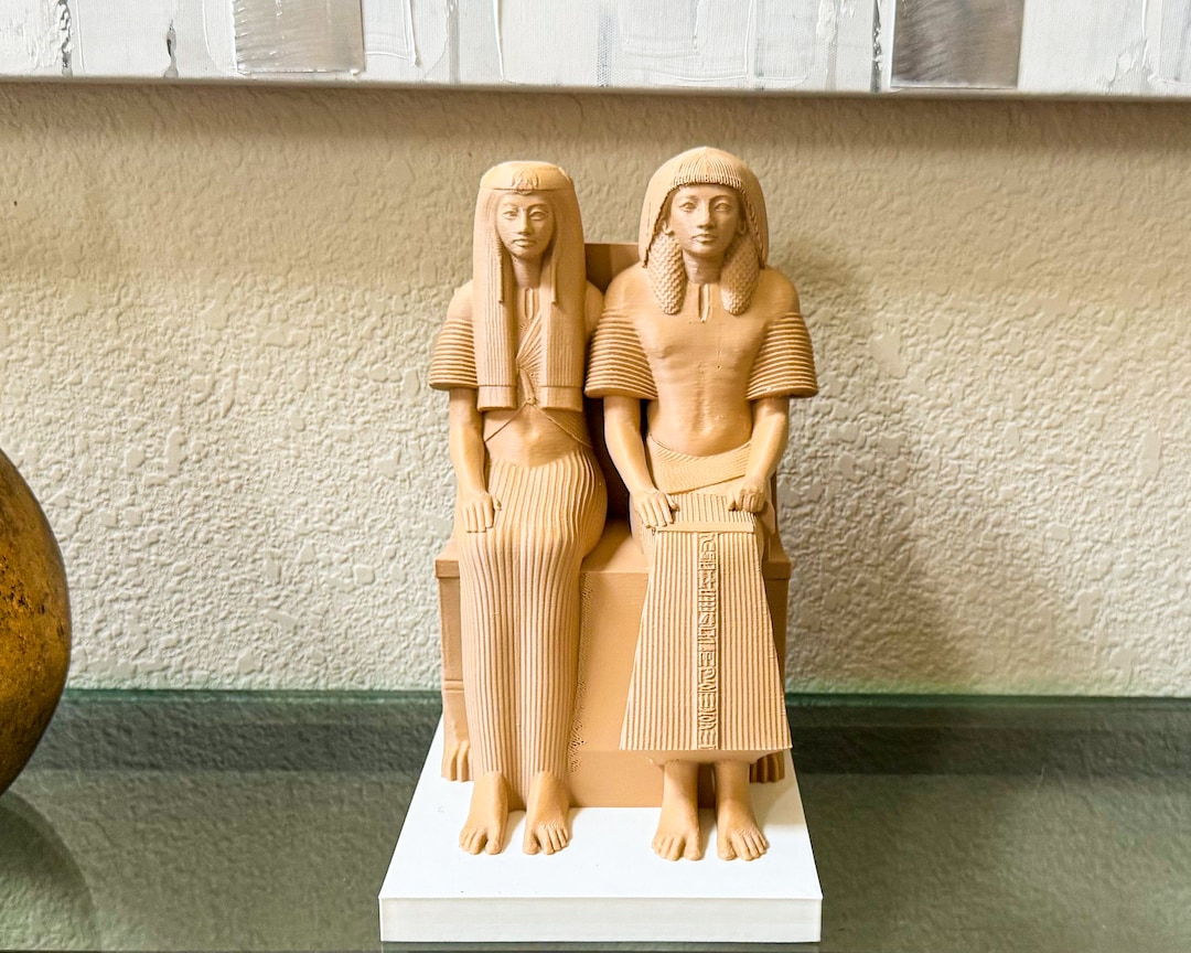 Statue Maya and Meryt Antiques Statue Ancient Egypt - Etsy
