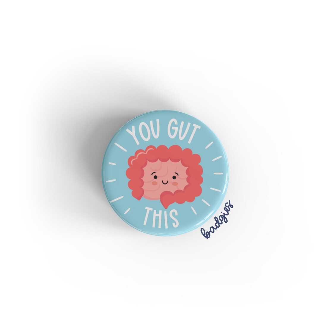 You Gut This Badgie, Funny GI Nurse Badge Reel Cover, Endoscopist ...