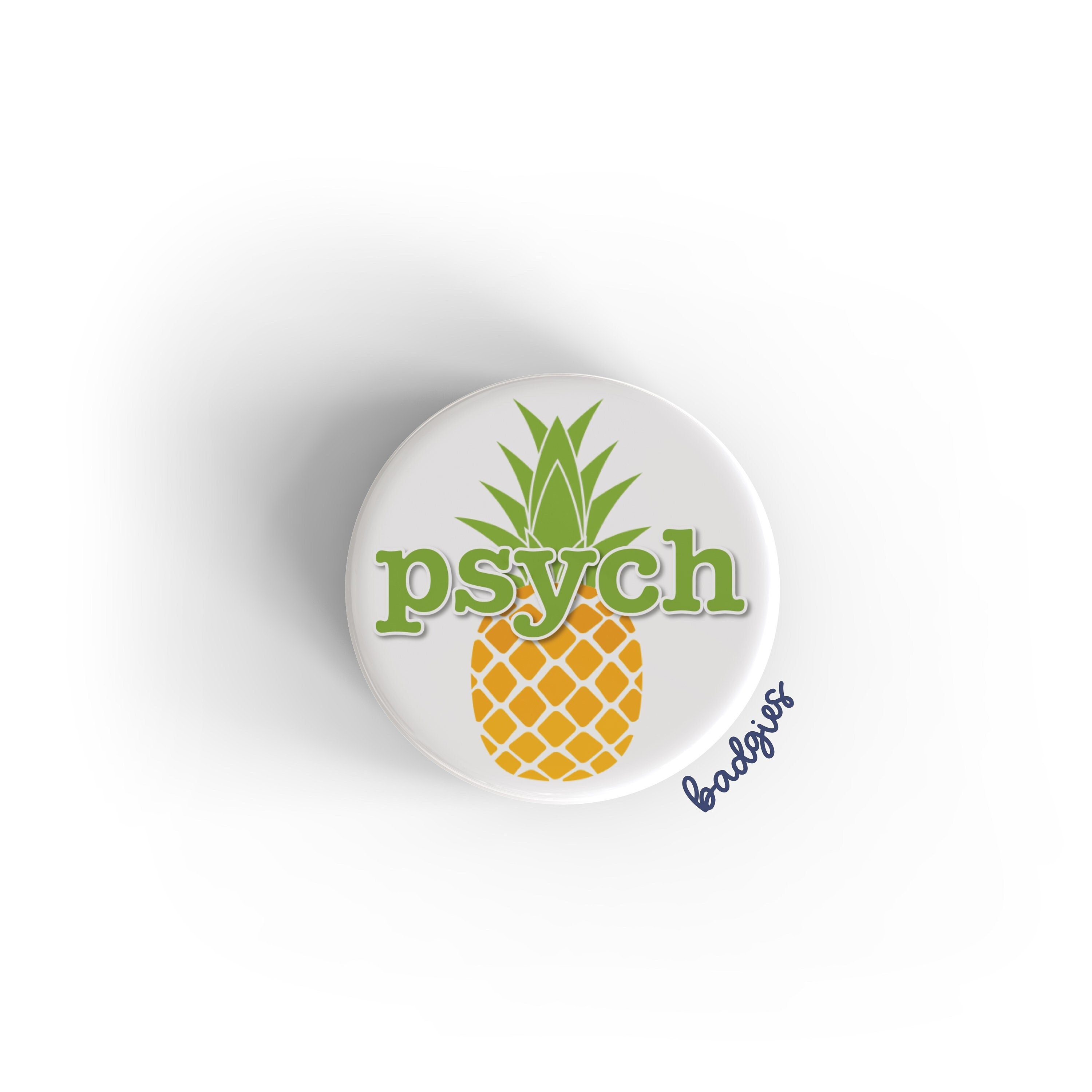 Psych Logo With Pineapple