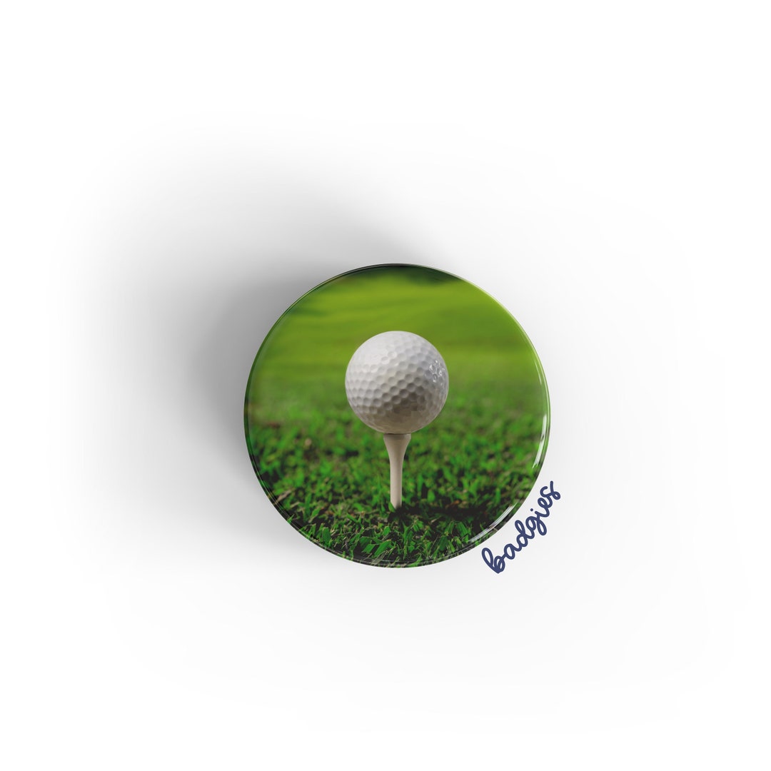 Golf Ball Badgie, Interchangeable Badge Reel Cover, Nurse, Golfer Gift ...