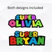 Editable Super Mario Name, Custom Mario Name PNG, Princess Peach Name ...