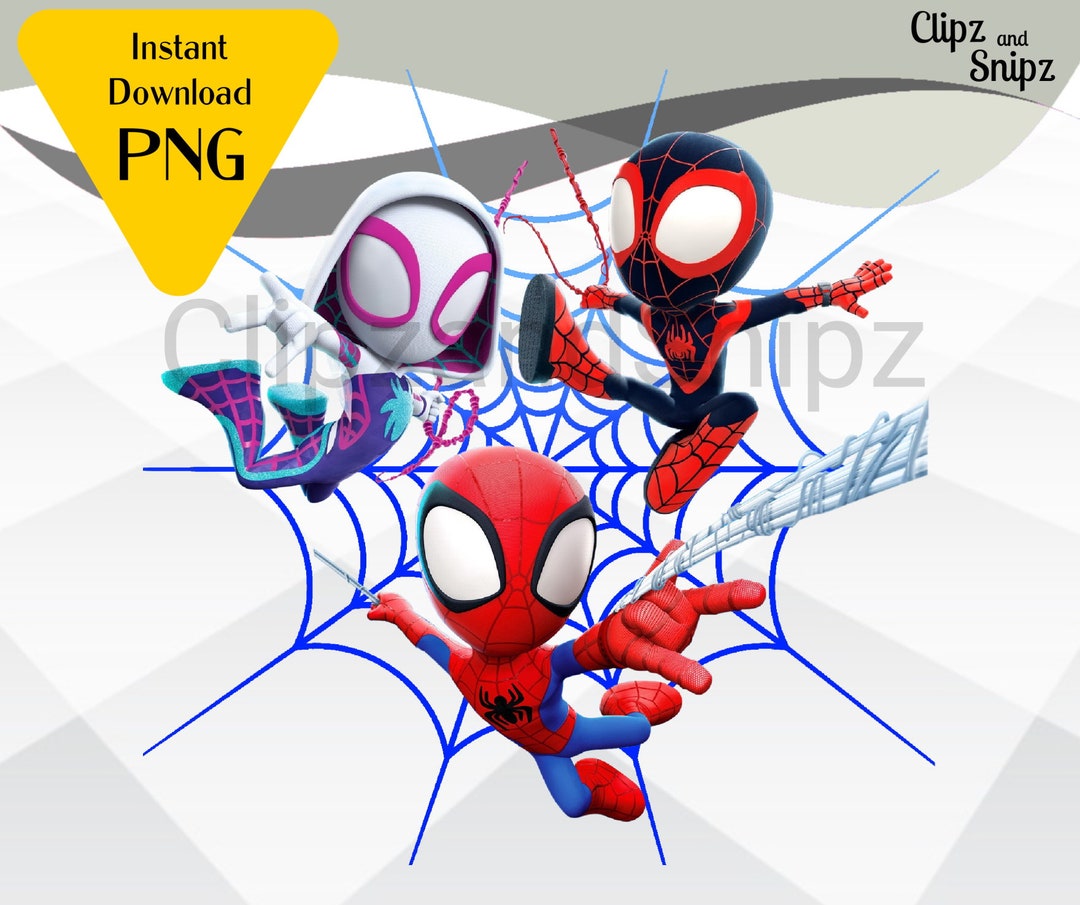 Spidey and His Amazing Friends PNG Clipart, Superhero Clipart ...