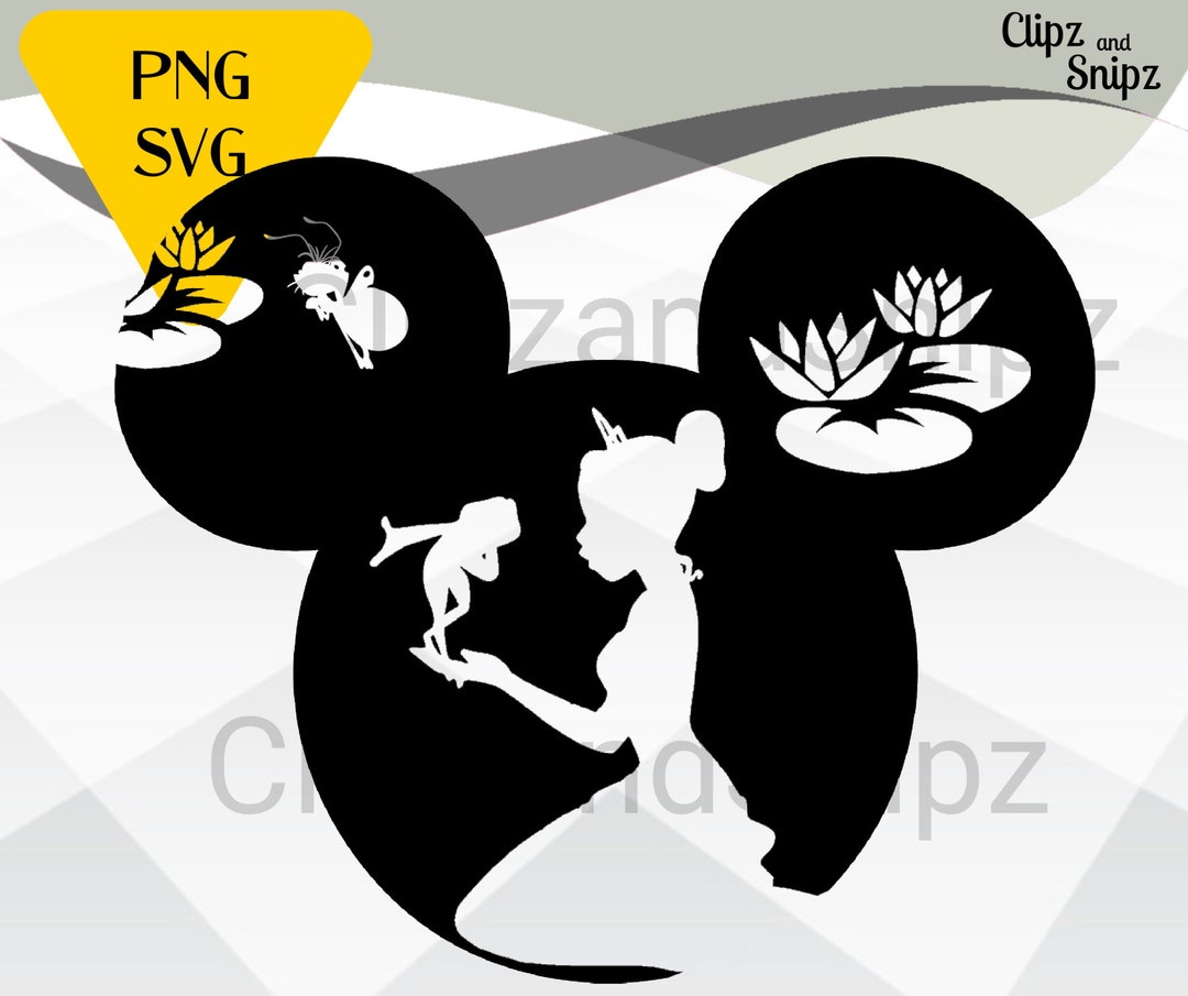Princess And The Frog Png Clipart Princess And The Frog Svg Etsy My 2917