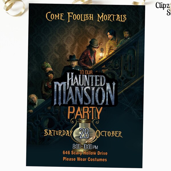 Haunted Mansion - Etsy