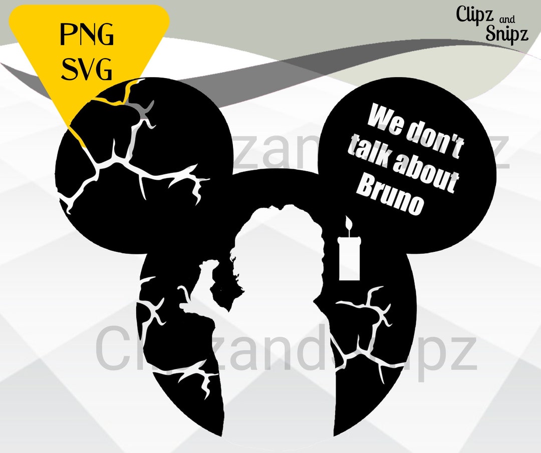 Bruno SVG, Bruno PNG, Bruno Clipart, No hablamos de Bruno PNG, camisa ...