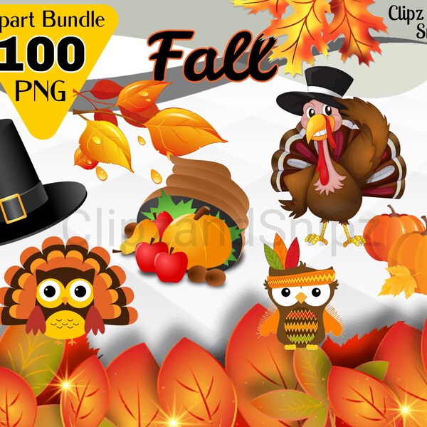 Turkey Clipart - Etsy