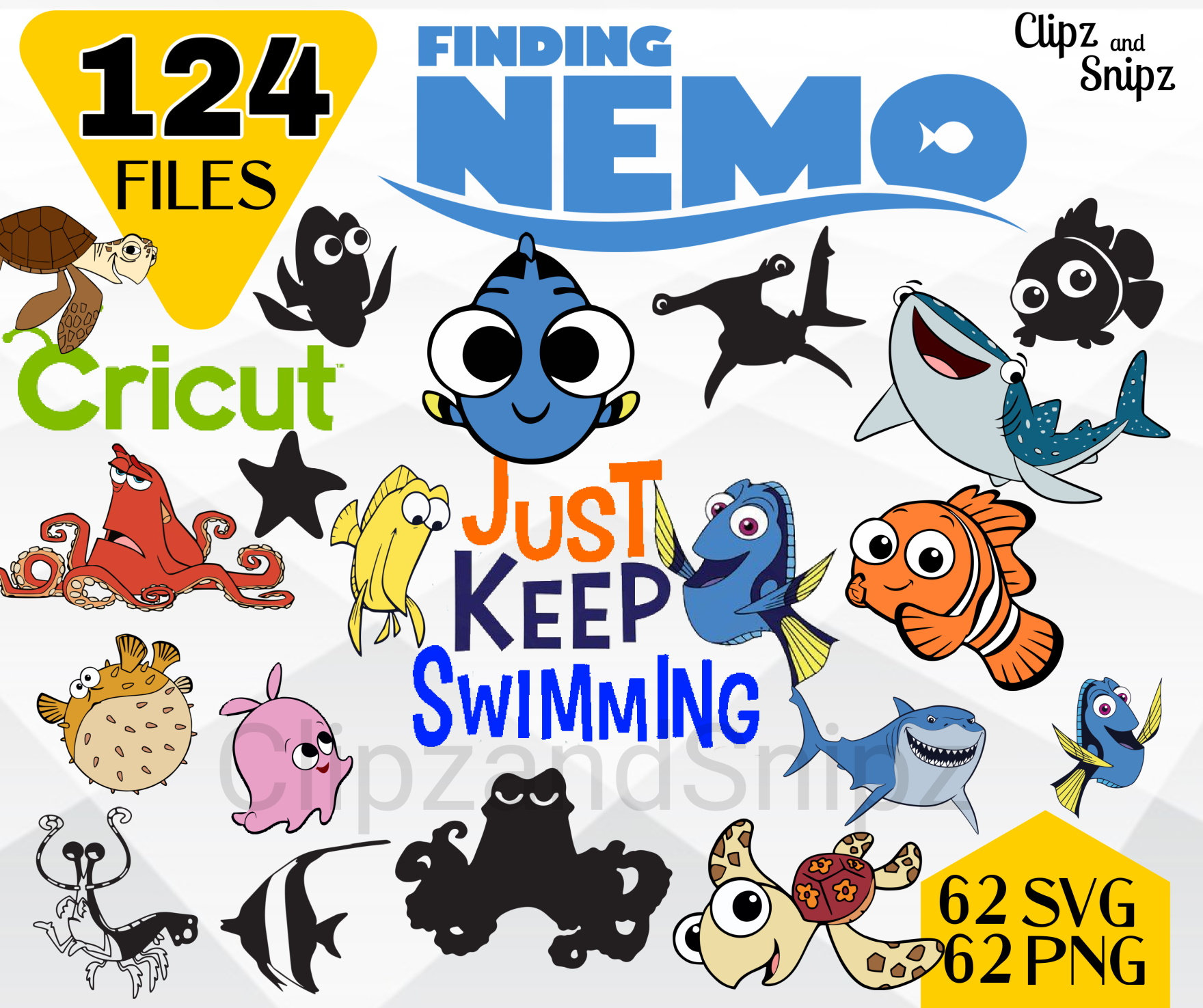 Clipart Of Finding Nemo