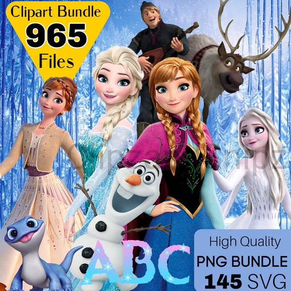 Frozen Font - Etsy