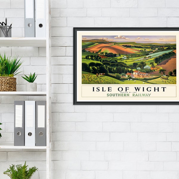 Isle of Wight Railway - Etsy